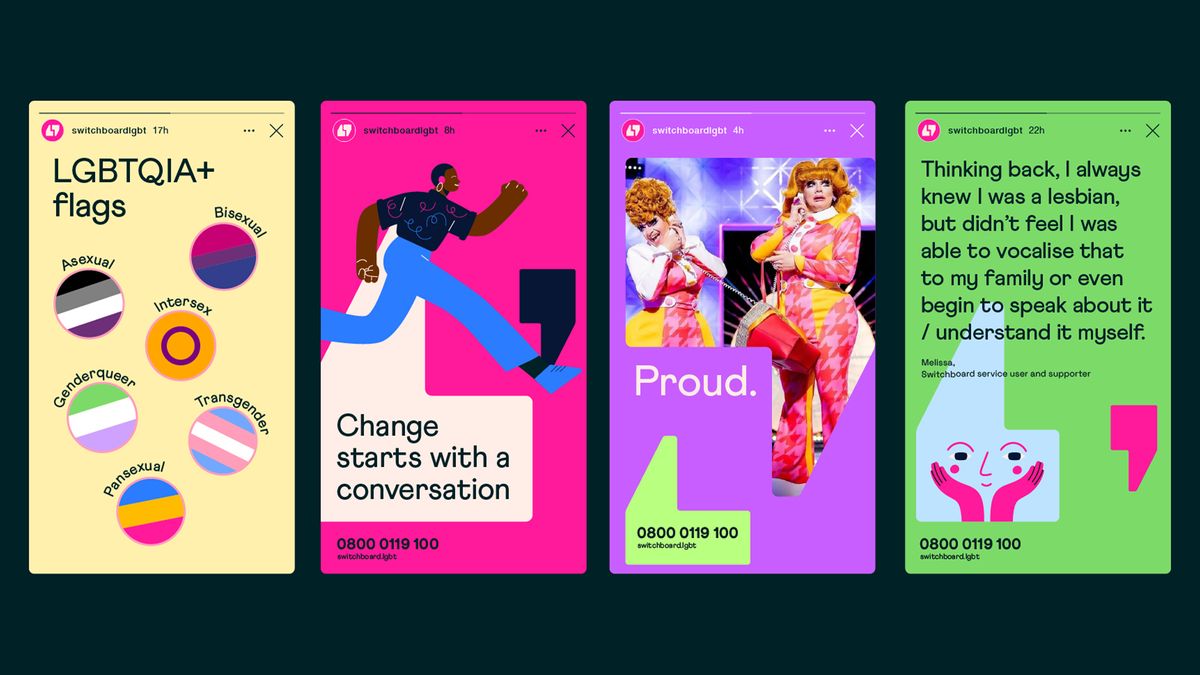 Switchboard’s rebrand masters modern LGBTQIA+ branding | Creative Bloq