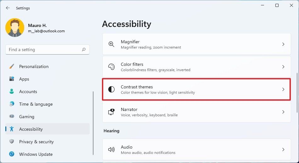How to enable high-contrast themes on Windows 11 | Windows Central
