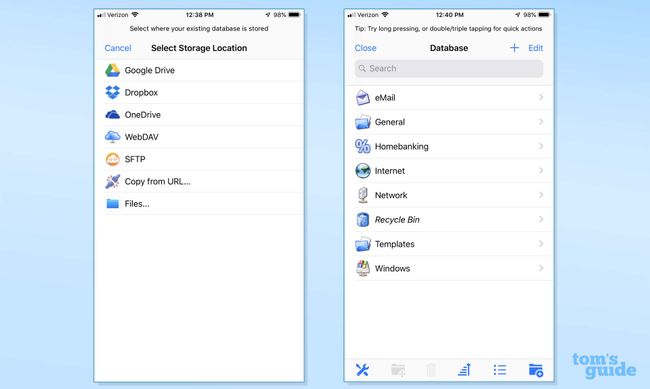 KeePass password manager review | Tom's Guide