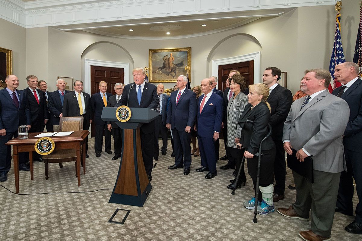 In Photos: President Trump Aims for the Moon with Space Policy ...