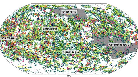 Venus has thousands more volcanoes than we thought, and they might be ...