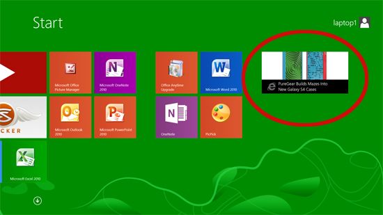 How To Customize Your Website's Live Tile For Windows 8.1 | Tips and ...
