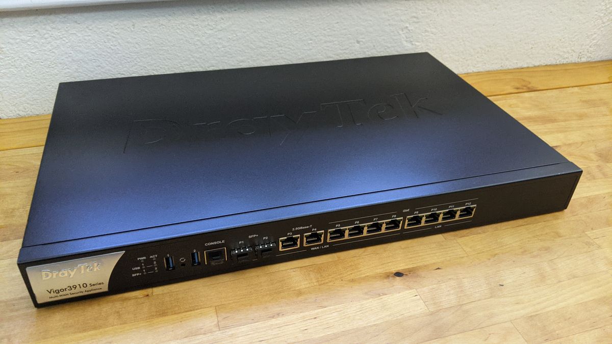 DrayTek Vigor3910 review | TechRadar
