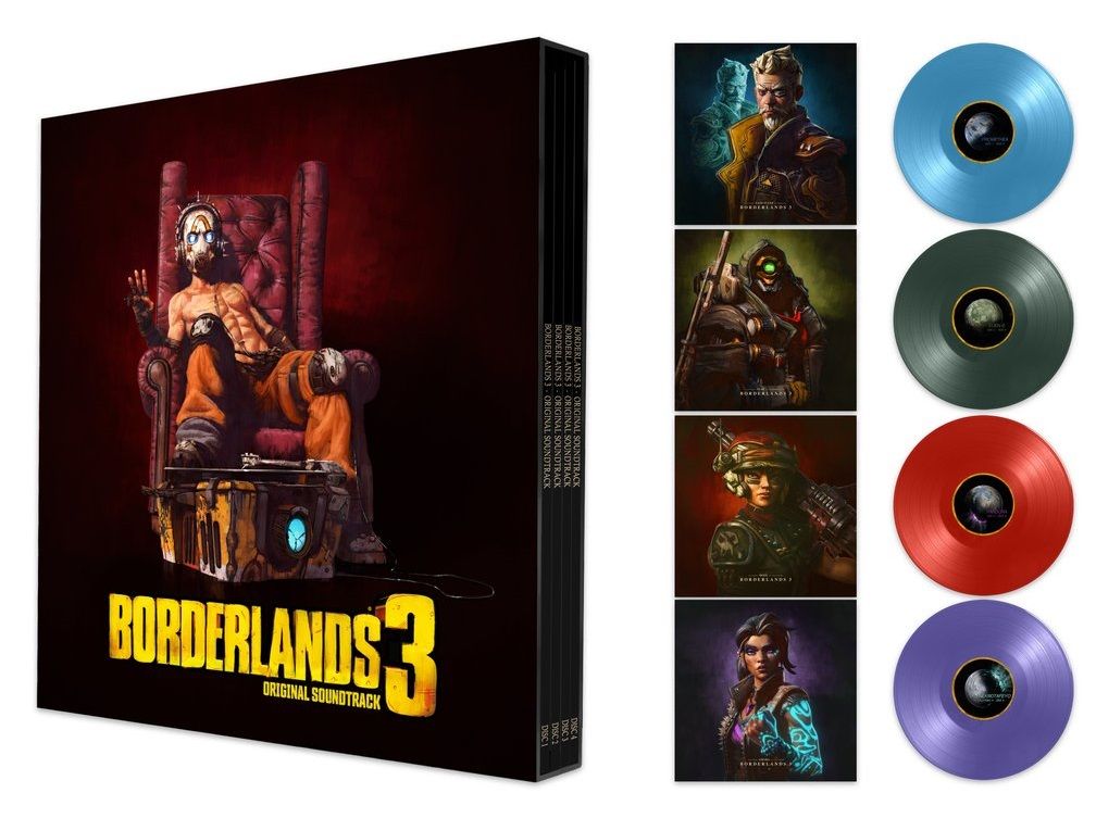 These Borderlands 3 vinyl collections are absolutely stunning | GamesRadar+