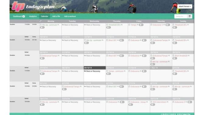 Today's Plan - training and virtual coaching software | Cyclingnews