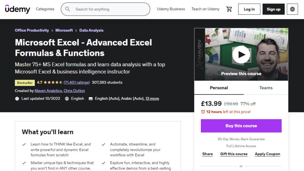 Best Excel online course of 2025 | TechRadar