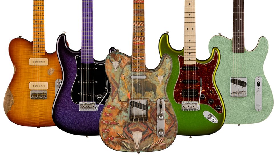 Behold all 13 of Fender’s stunning, one-of-a-kind Masterbuilt creations ...