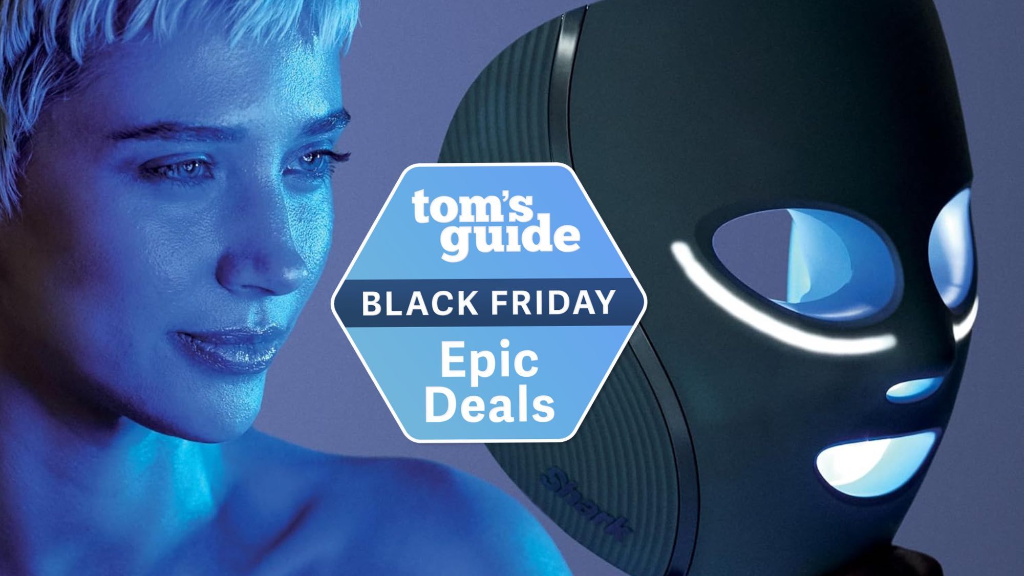 Shark's viral LED face mask just got a Black Friday discount — and I'm ...