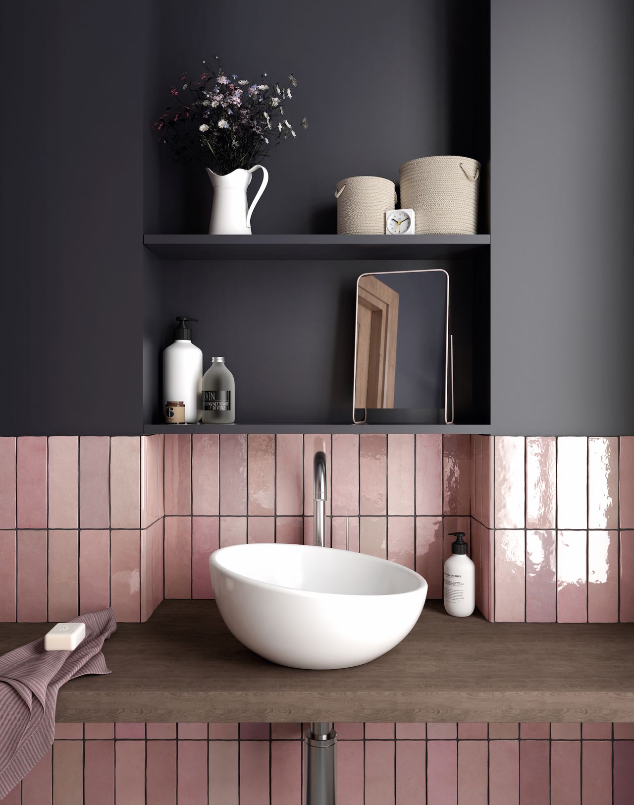 5 fabulous pink bathroom tile ideas that nail 2021's biggest interior ...