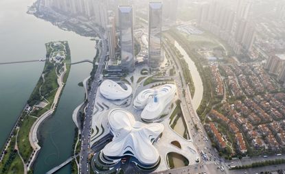 Zaha Hadid Architects’ Meixihu cultural centre in China | Wallpaper*