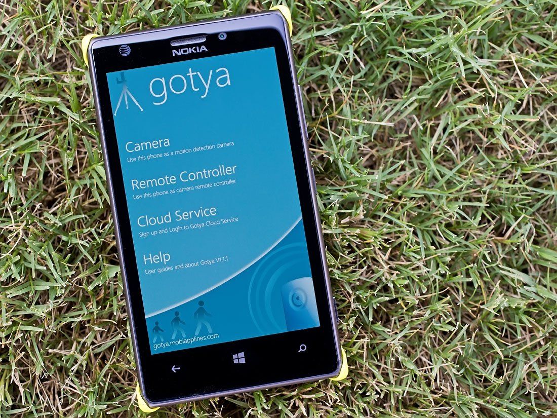 Turning your Windows Phone into a surveillance camera with Gotya ...