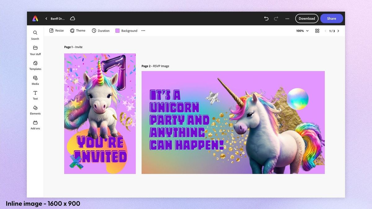 'Create a party unicorn!' Use Bard to make AI art thanks to new Adobe ...