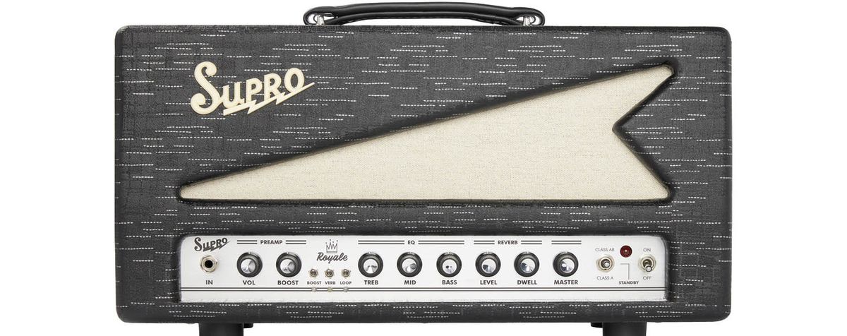 Supro expands Royale tube amp series with 50-watt head and 1x12 cab ...
