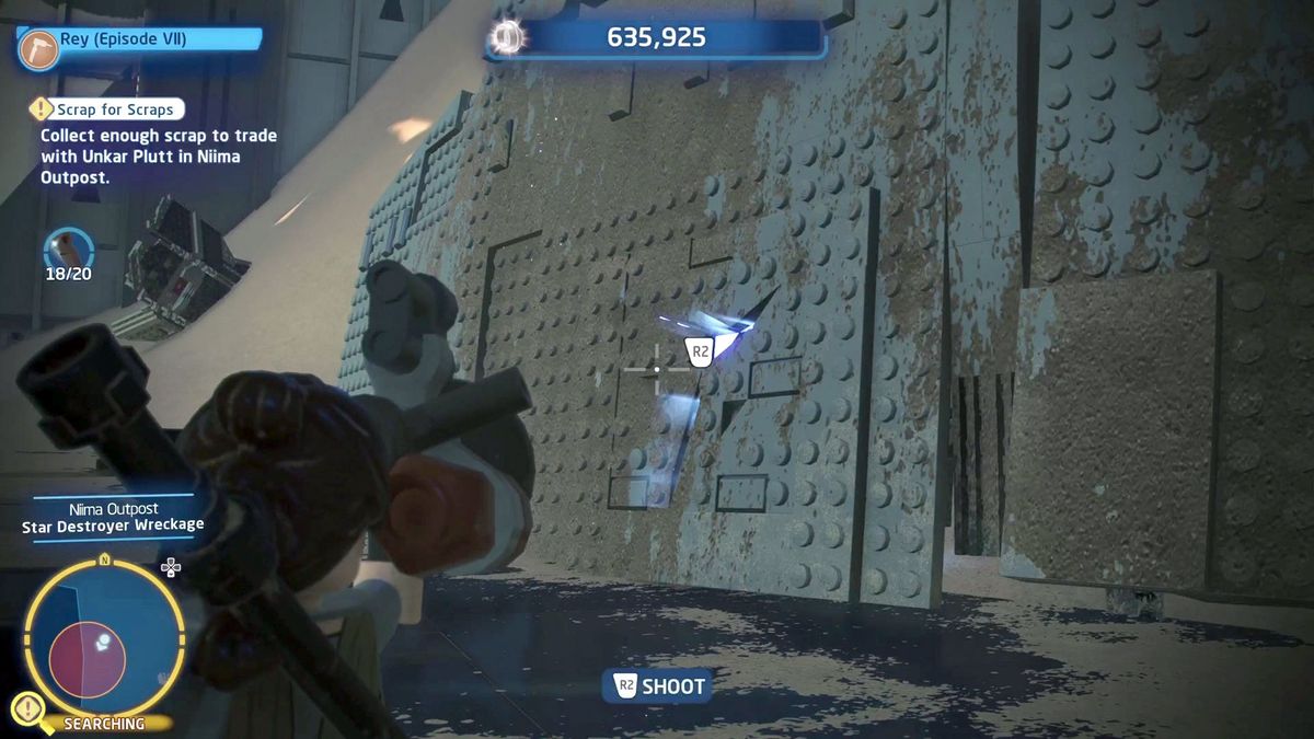 How to use the Lego Star Wars The Skywalker Saga Scavenger ability ...