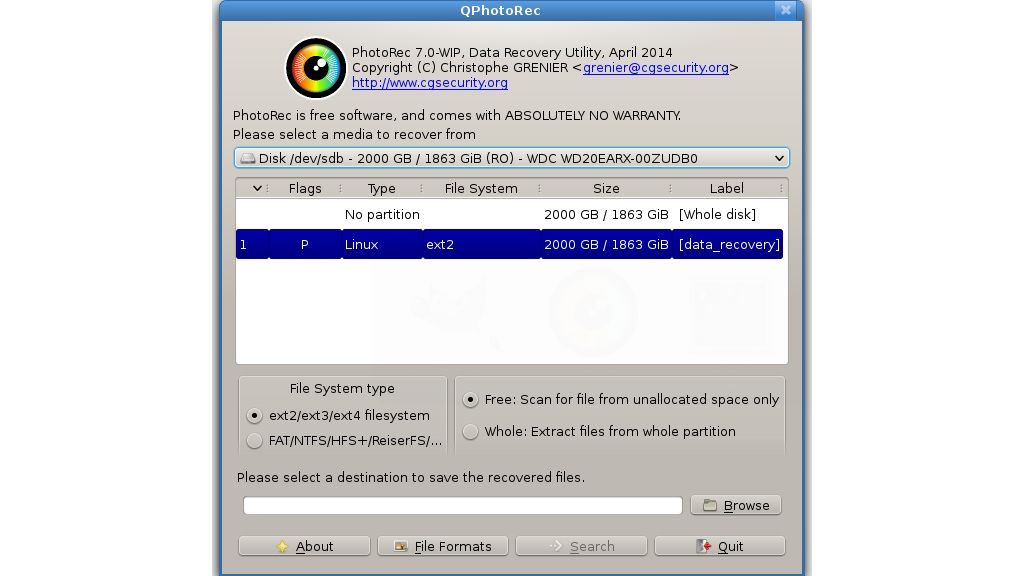 TestDisk and PhotoRec review and where to download | TechRadar