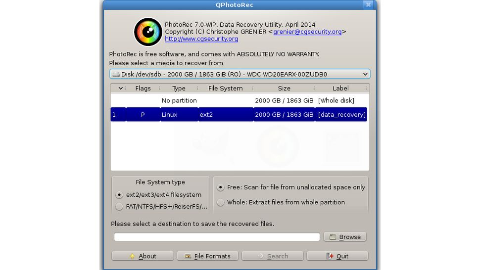 TestDisk and PhotoRec review and where to download | TechRadar