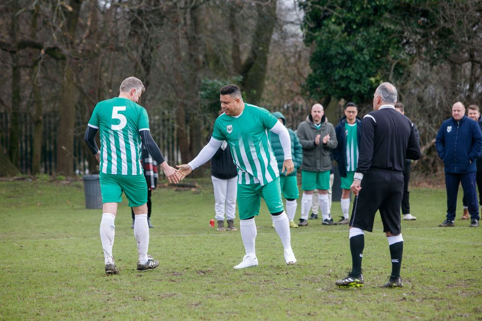 Real Madrid and Brazil legend Ronaldo returns to the pitch... for a non ...
