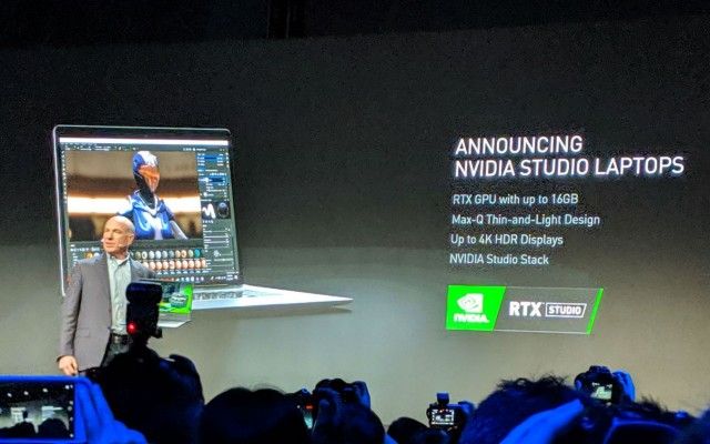 Nvidia Unveils RTX Studio Laptops, Quadro RTX GPUs for Creators ...