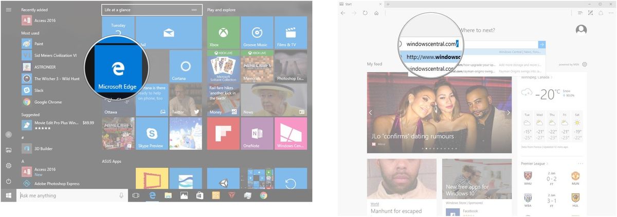 How to customize your favorites list in Edge for Windows 10 | Windows ...