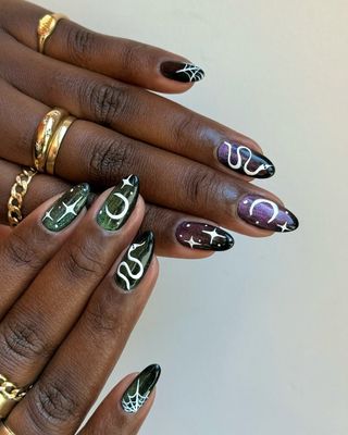 The 21 Best Cat Eye Nail Ideas for a Stylish Manicure | Marie Claire