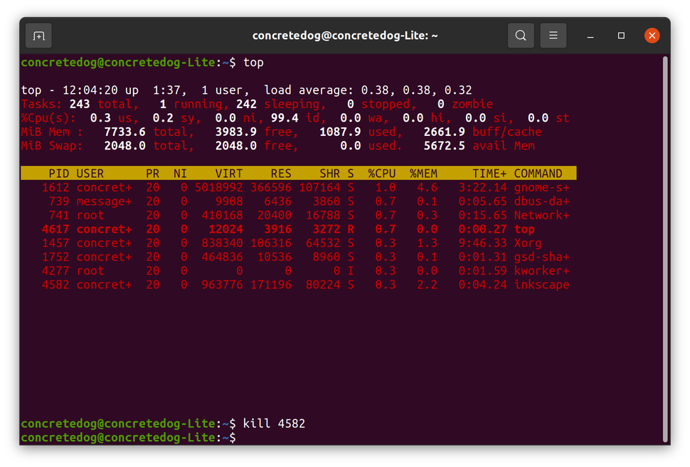How To Kill A Process In The Linux Terminal Toms Hardware