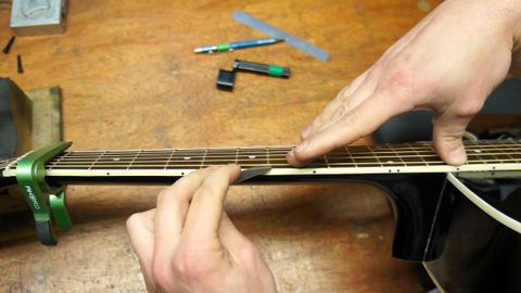 How to adjust acoustic guitar action, lower your strings and set up ...