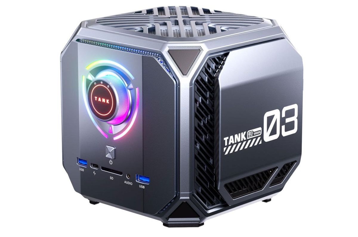 AceMagic Tank 03 Mini PC Packs Mobile Nvidia GPUs, Questionable Design ...