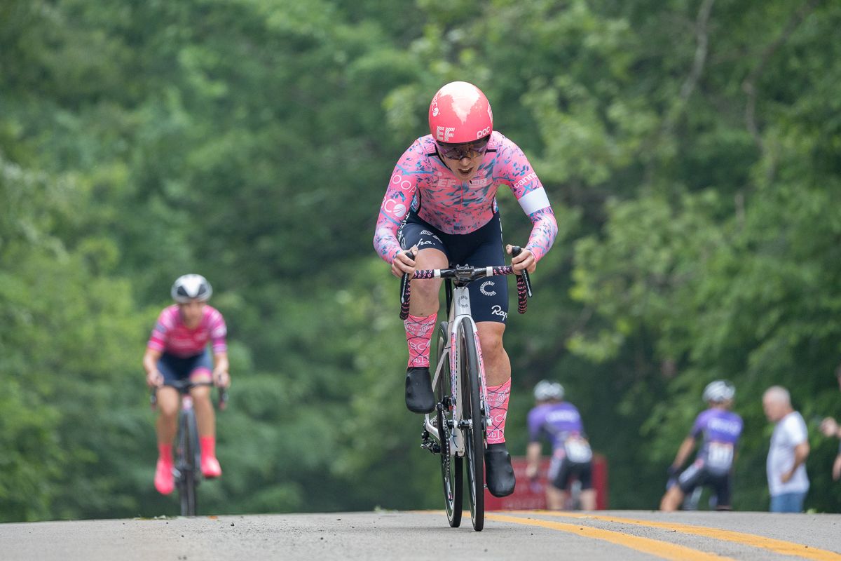 Emma Langley wins stage 3 time trial at Joe Martin Stage Race | Cyclingnews