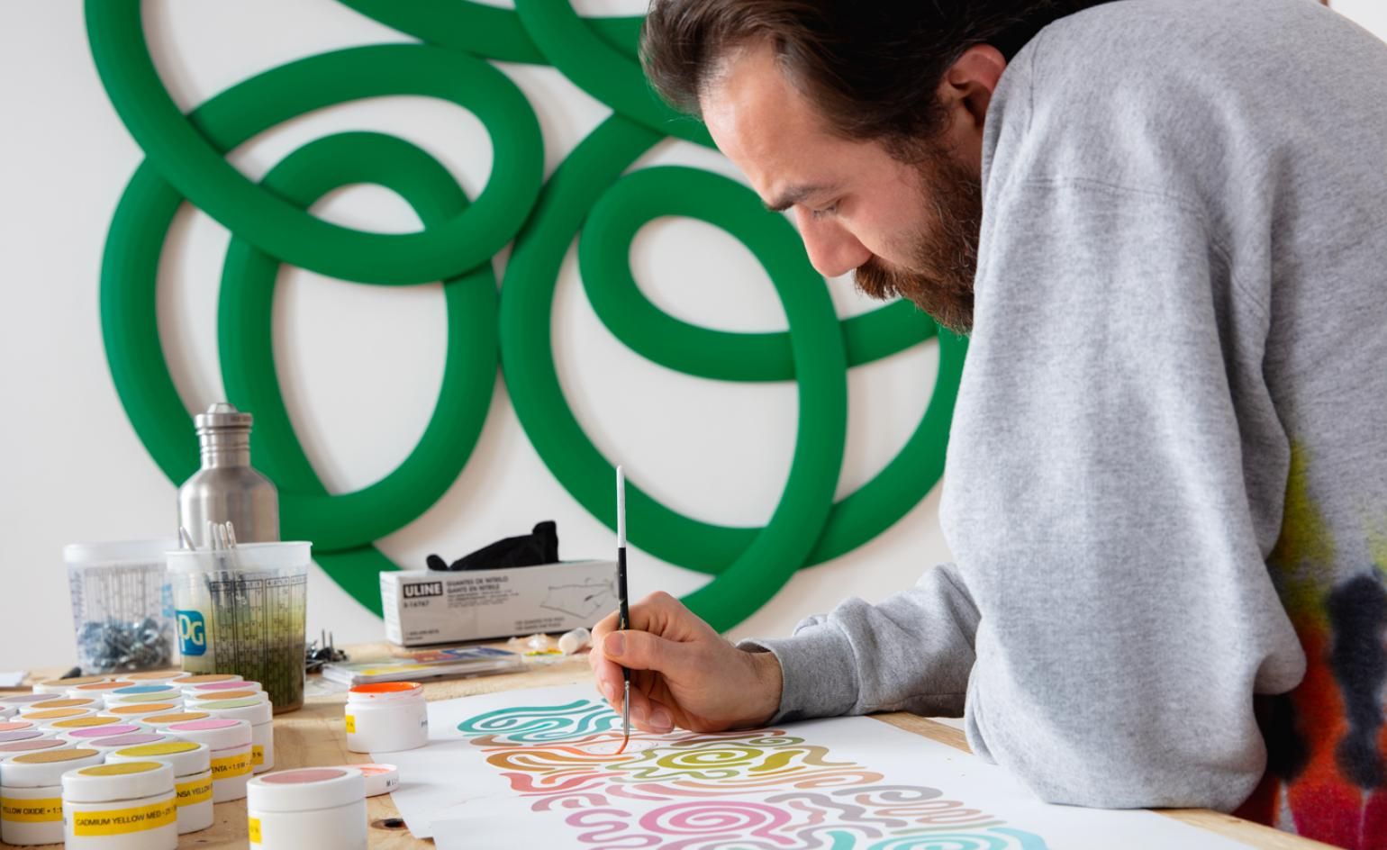 Josh Sperling: squiggles, swirls and minimalism in New York | Wallpaper