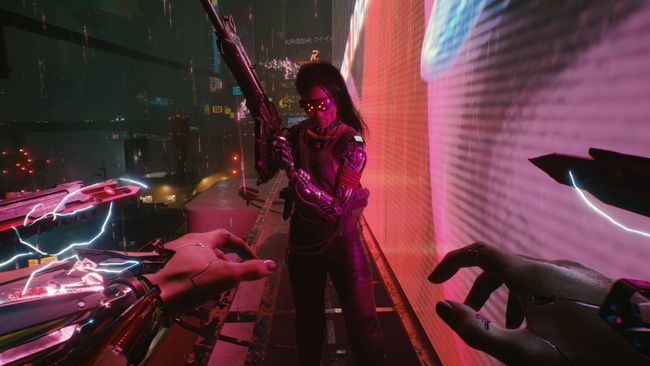 How to holster your weapon in Cyberpunk 2077 | GamesRadar+