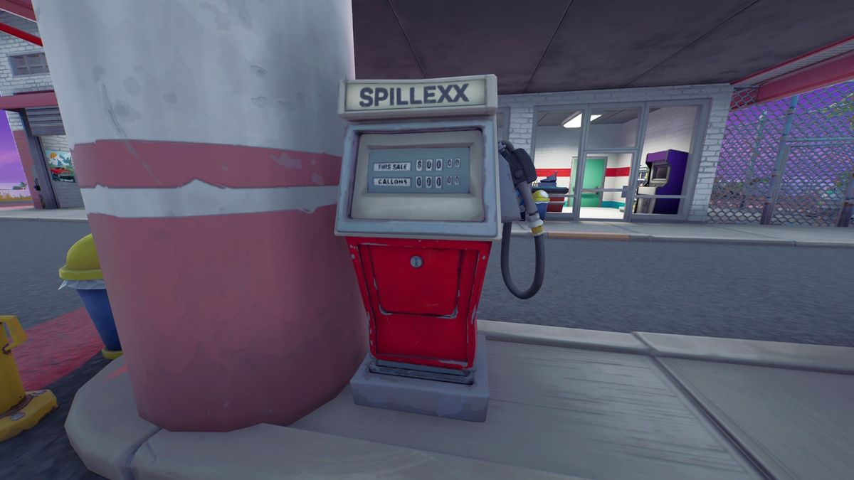 Fortnite gas pumps locations at Fortnite gas stations | GamesRadar+
