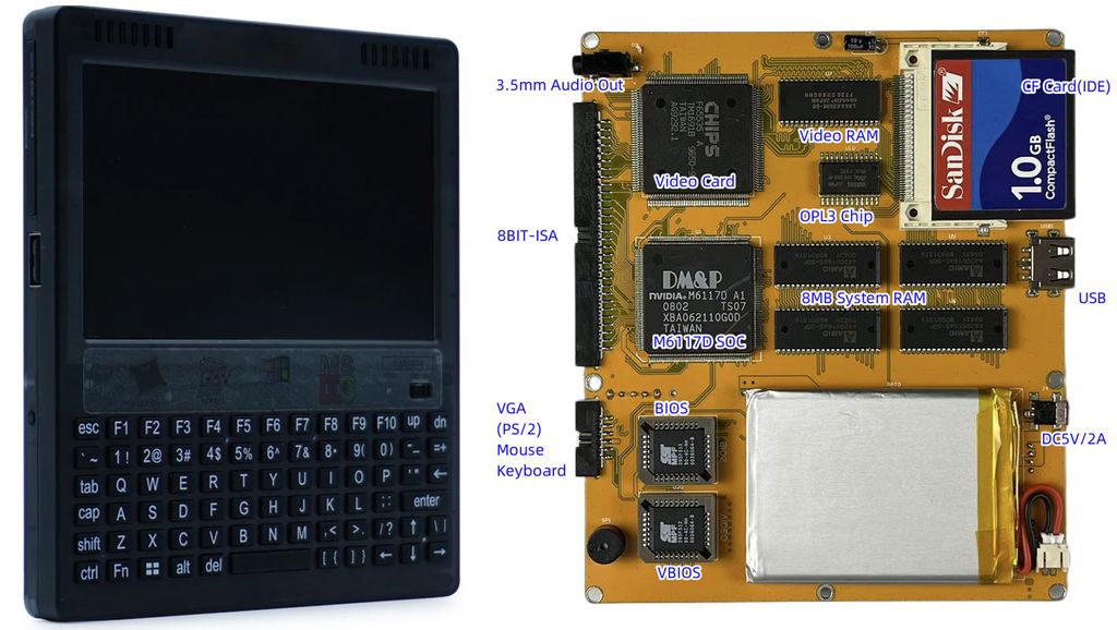 Hand 386 Delivers A "True 386 Processor" in a Handheld | Tom's Hardware
