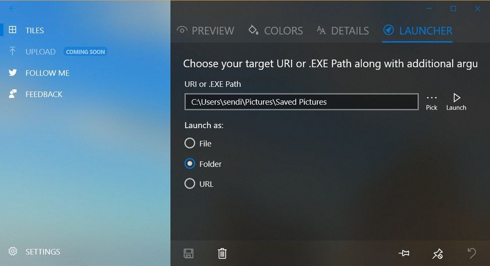 EdgeTile Creators for Windows lets you create Start pins for (almost) anything | Windows Central