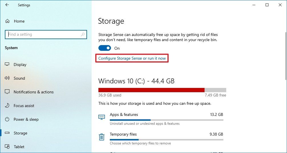 How to reclaim space after upgrading to Windows 10 May 2021 Update ...