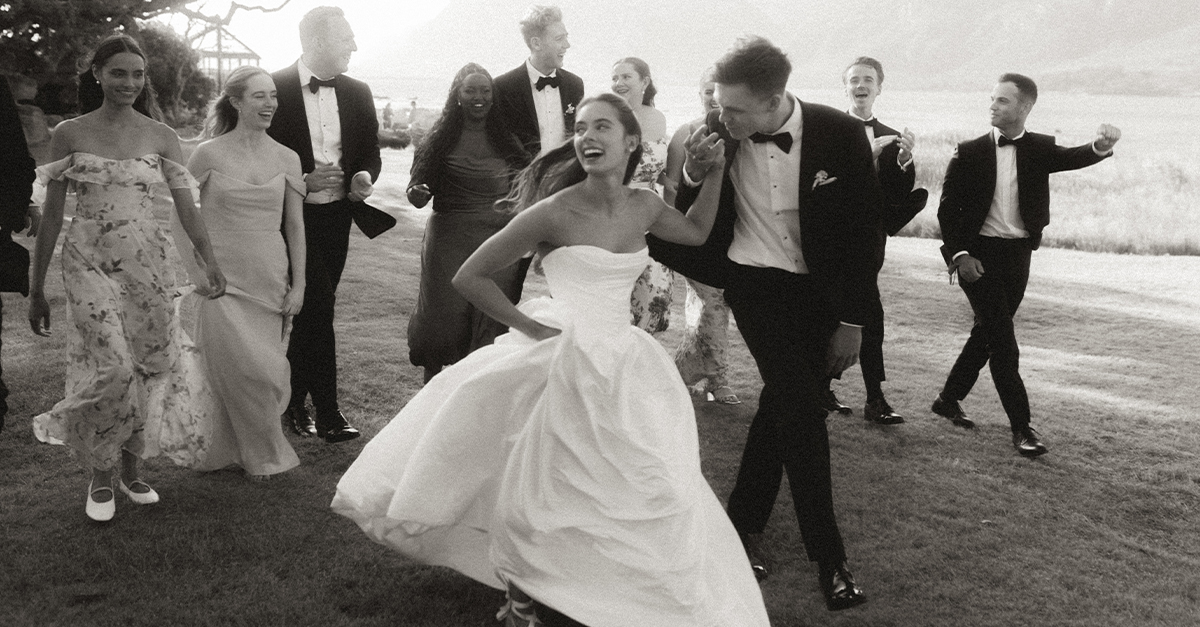 Who What Wear Weddings: Ambar Driscoll and Caspar Lee | Who What Wear