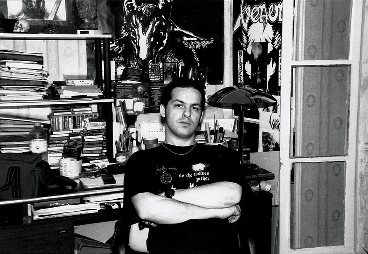 Enter the eerie and fantastical world of metal artist David Thiérrée ...
