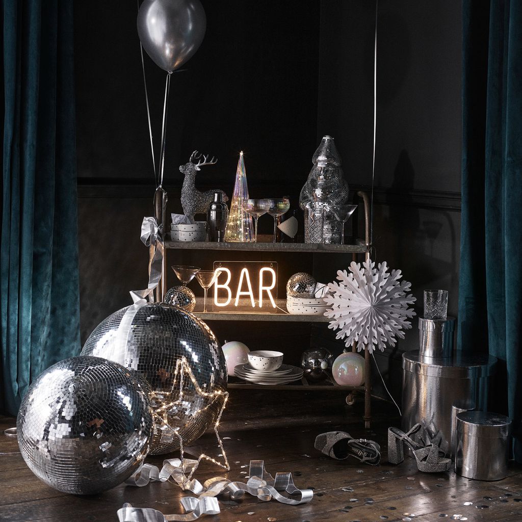 The Christmas disco trend marries groove and tradition | Ideal Home