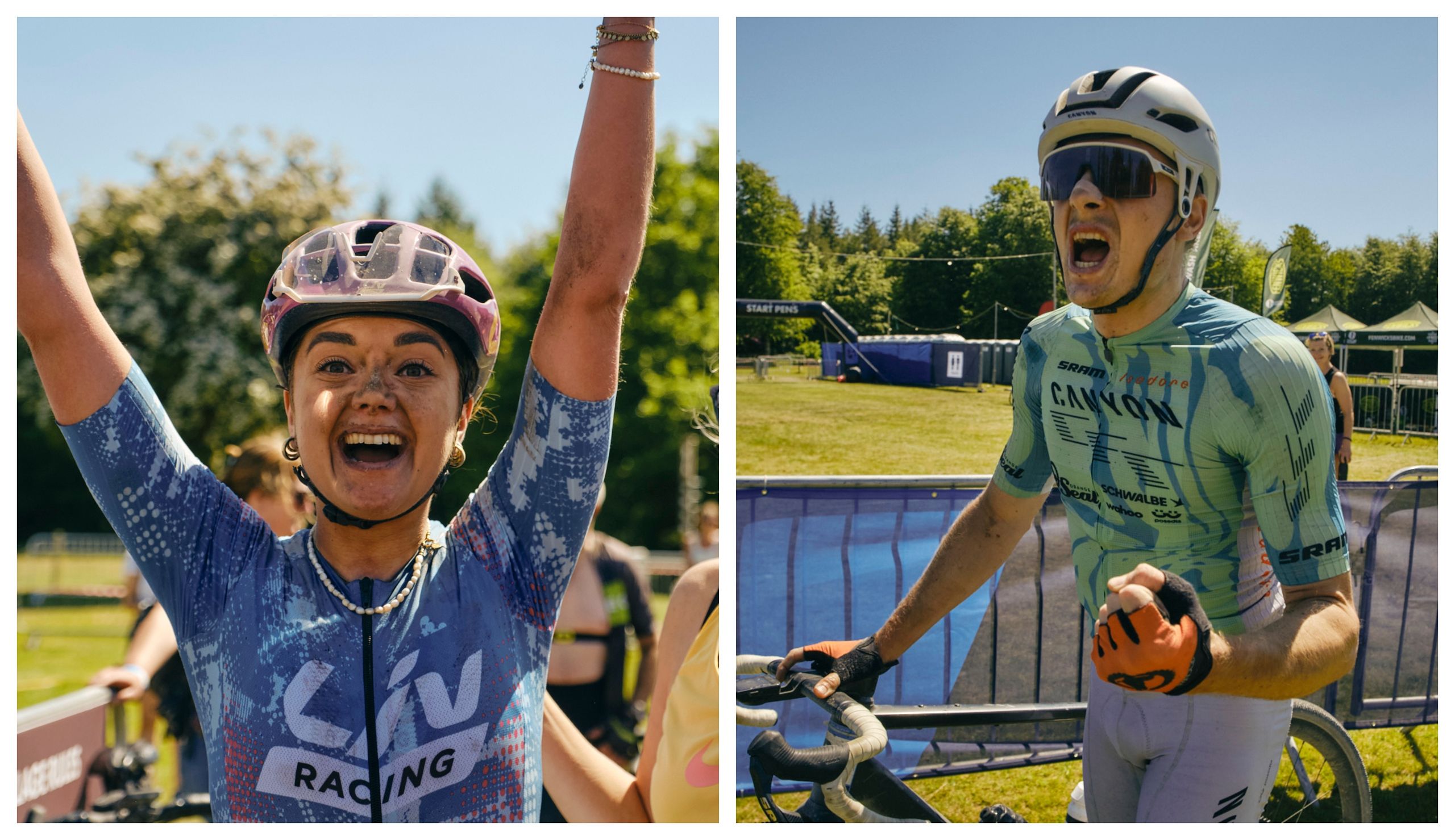 Petr Vakoč and Tessa Neefjes crowned winners at The Gralloch UCI gravel ...