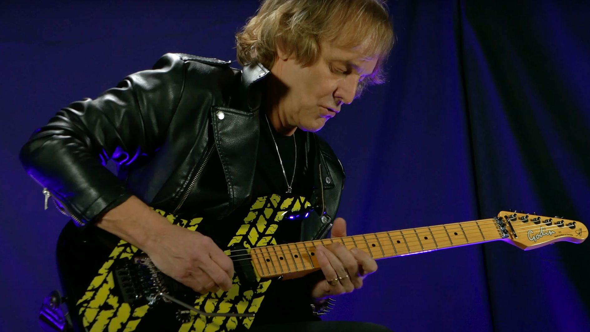 NAMM 2022: Godin partners with Honeymoon Suite's Derry Grehan for a ...