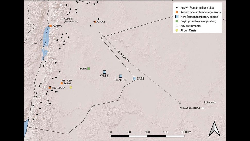 Ancient Roman camps from secret military mission spotted using Google ...