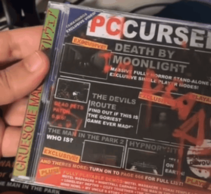 Miss the days of PC Gamer cover discs? Well, here's a terrifying one ...