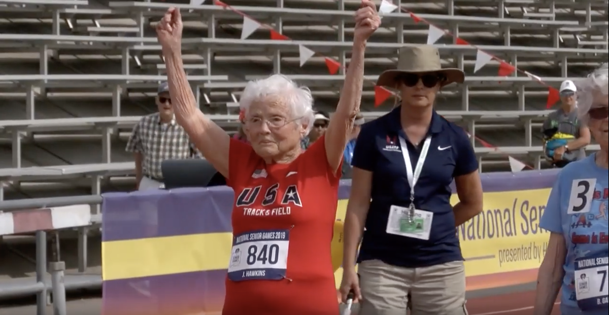 103-year-old runner becomes oldest person to compete and win at the ...