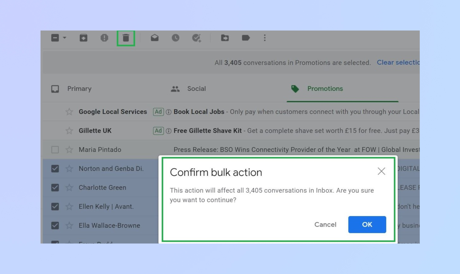 How to delete all emails in Gmail | Tom's Guide