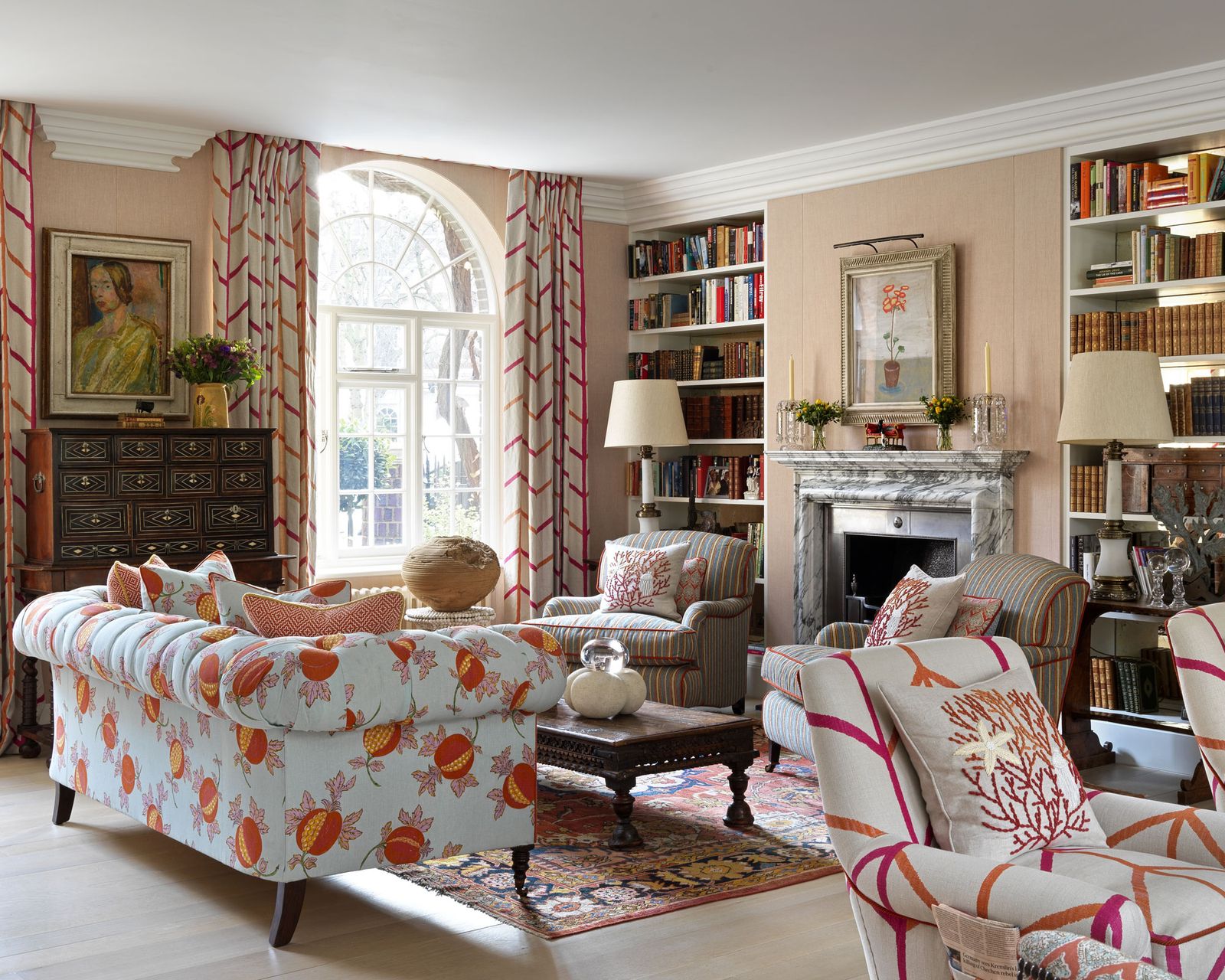 Kit Kemp's gorgeous London townhouse is a celebration of color and ...