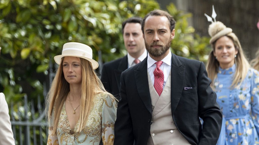 James Middleton and Alizee Thevenet at Lady Gabriella's Wedding | Marie ...