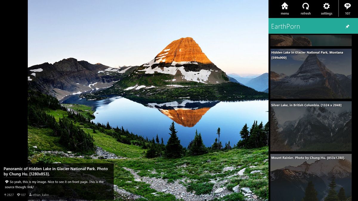 Reddit! for Windows 8 is a beautiful and functional app for browsing ...