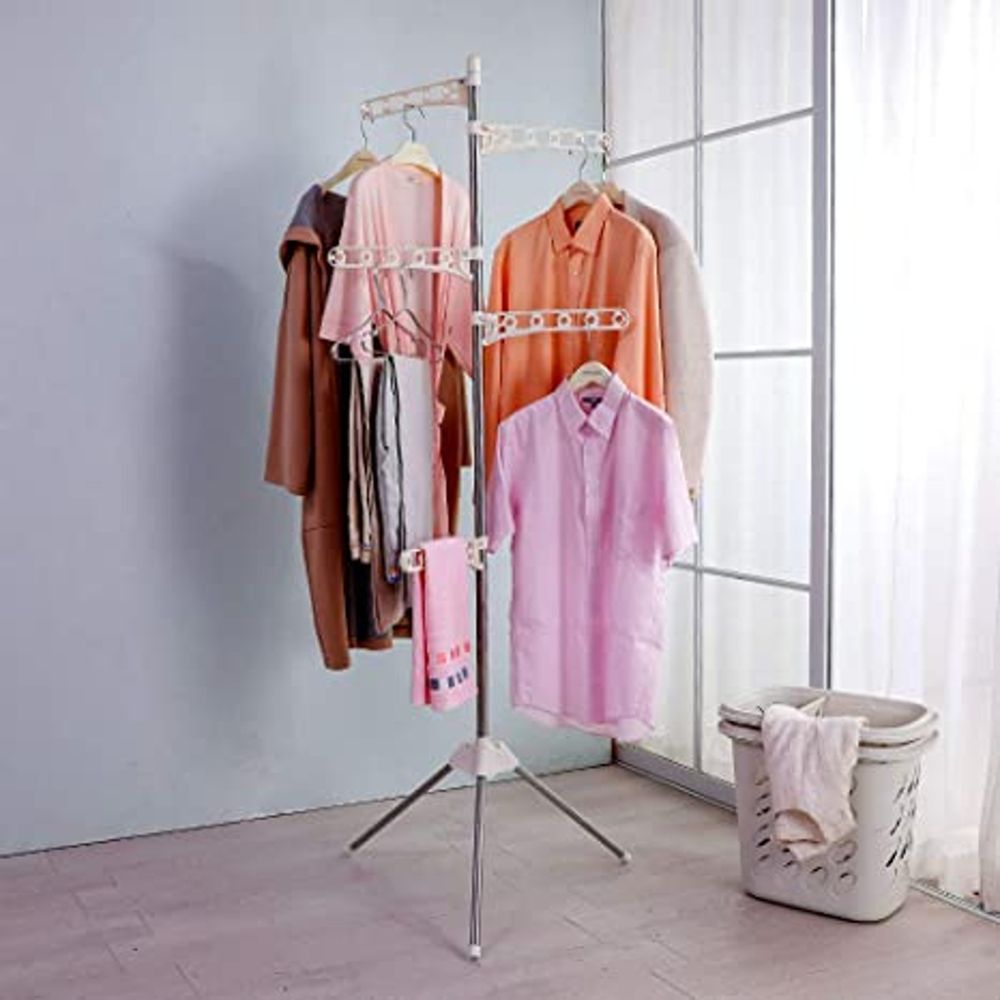 14 Practical Drying Rack ideas to dry clothes quickly and efficiently ...
