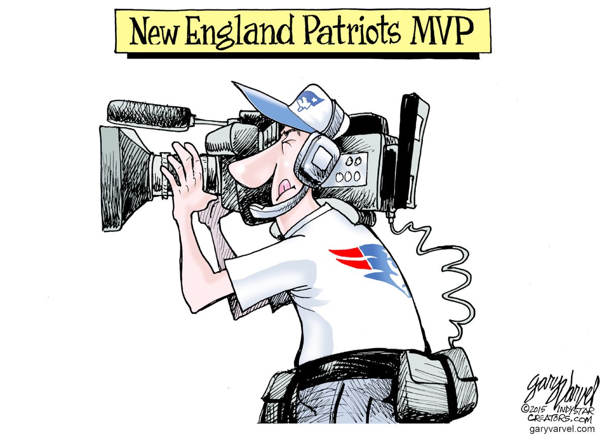 Editorial cartoon U.S. Patriots sports football | The Week