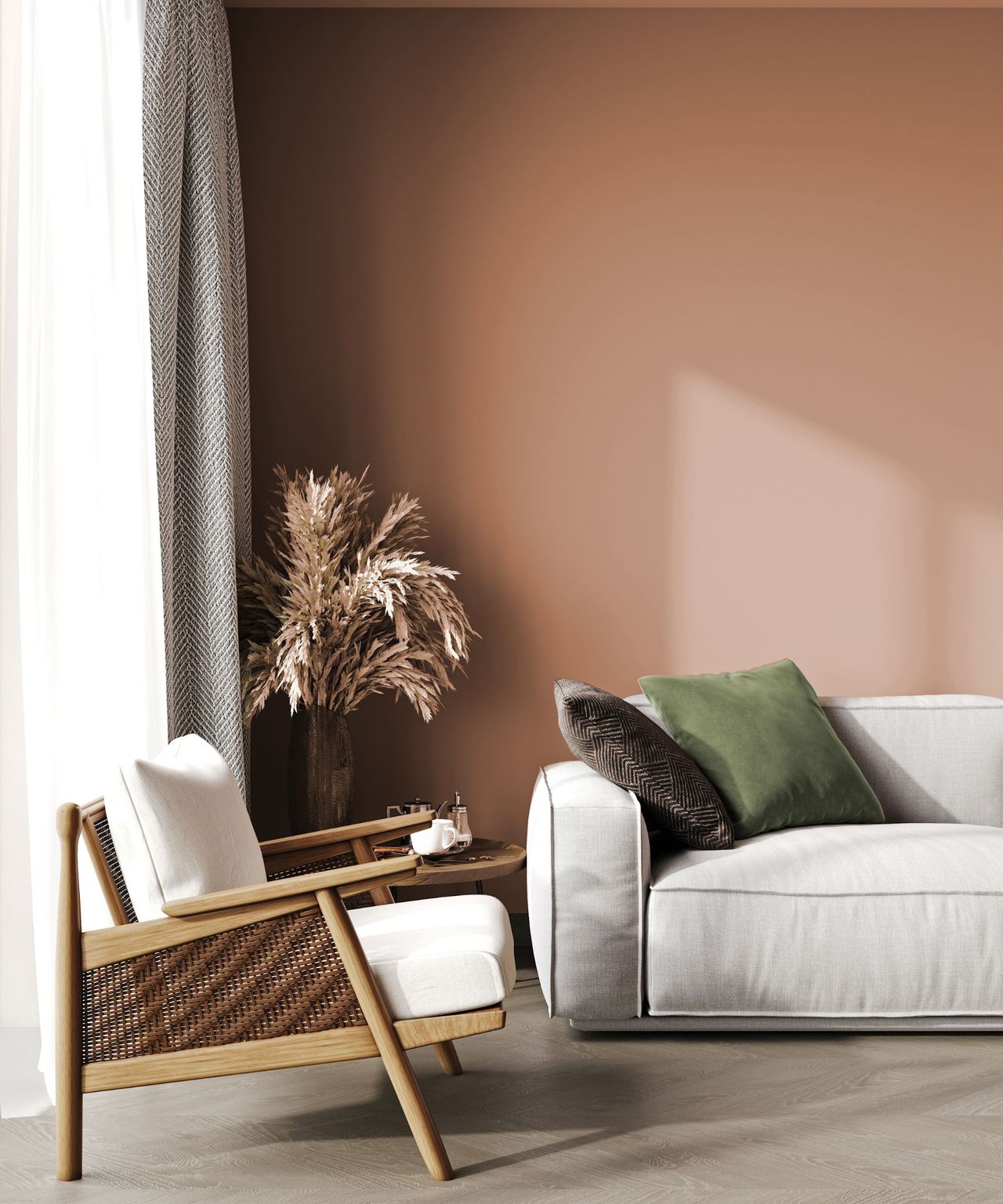 Dunn-Edwards' 2025 Color of the Year is a stylish warm brown | Homes ...
