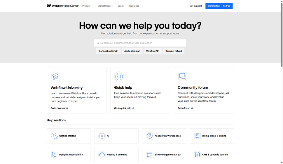 Webflow website builder review 2025 | TechRadar
